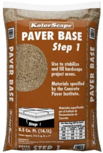 KS Step 1 Paver Base 1/2 Cuft. Bag - Earth to You Landscape Supply
